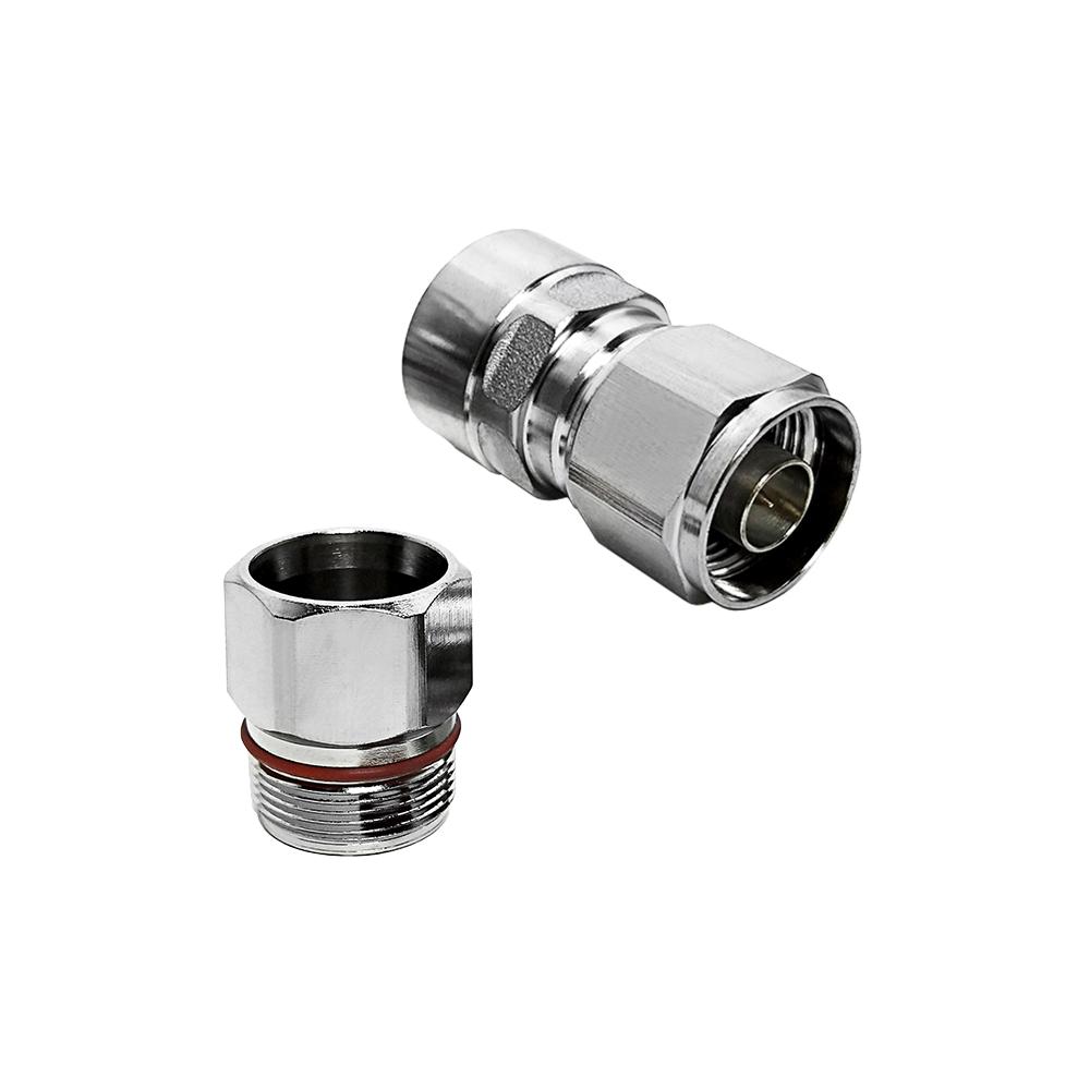 N Male Clamp Connector for 1/2 Inch Feeder Coaxial Cable – PACK OF 2 ...