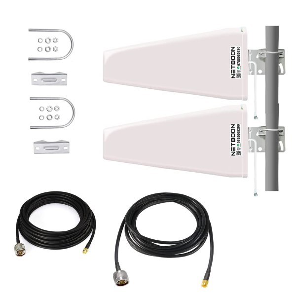MIMO WiFi Range Extender External 12Dbi Antenna Kit for 3G, 4G LTE ...