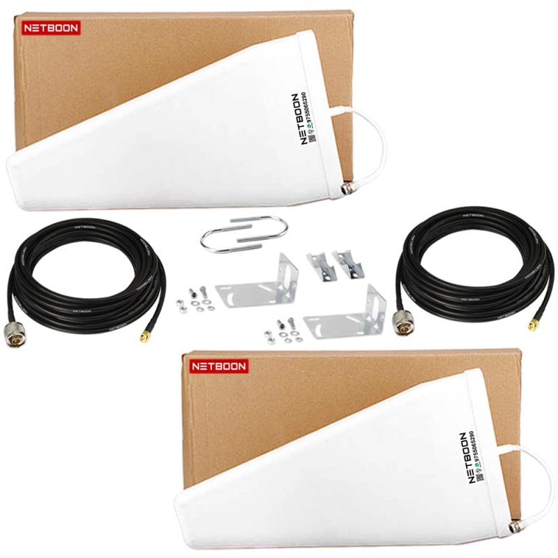 MIMO Wifi External Antenna Kit for 3G, 4G Router, GSM Landline Phone ...