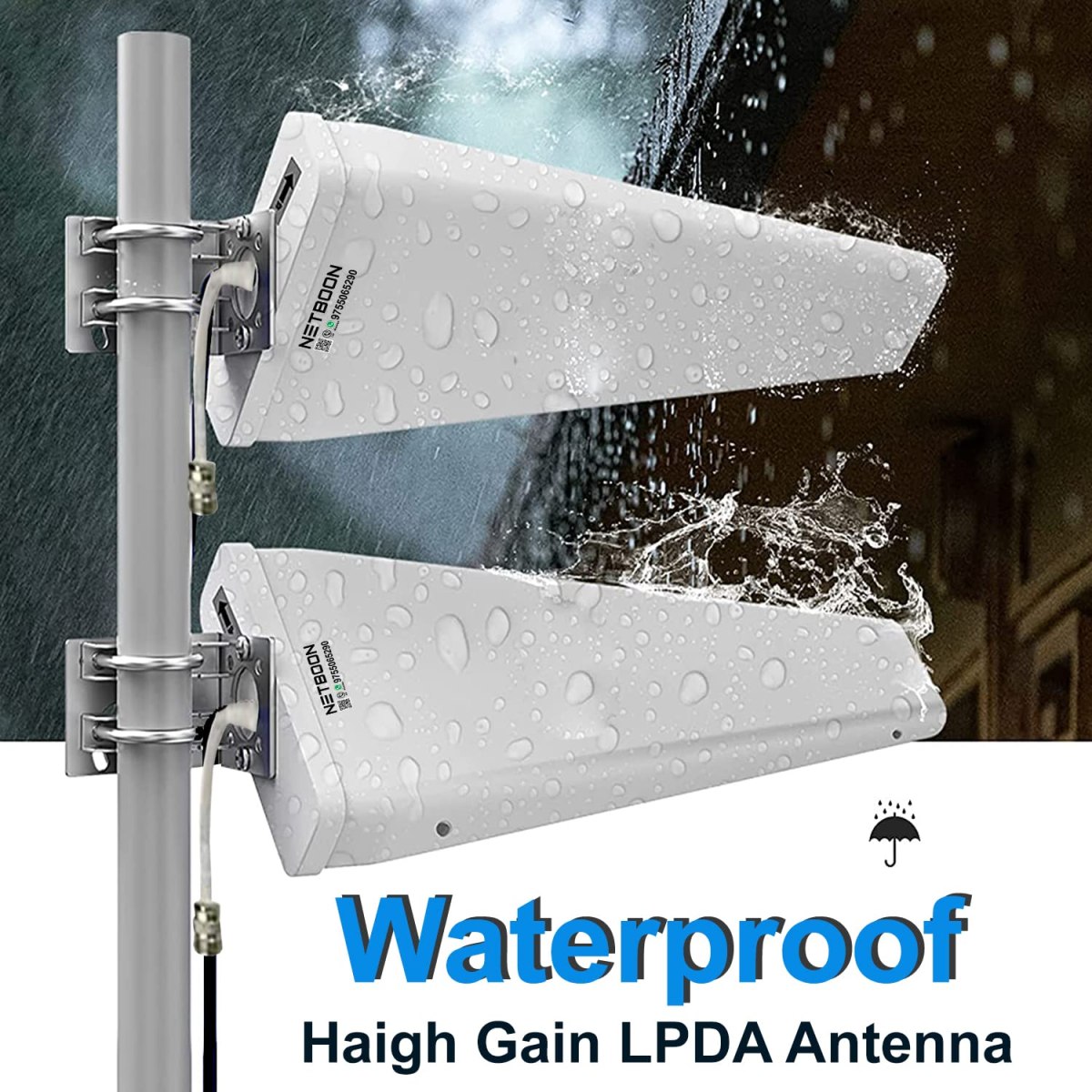 MIMO Wifi External Antenna Kit for 3G, 4G Router, GSM Landline Phone ...