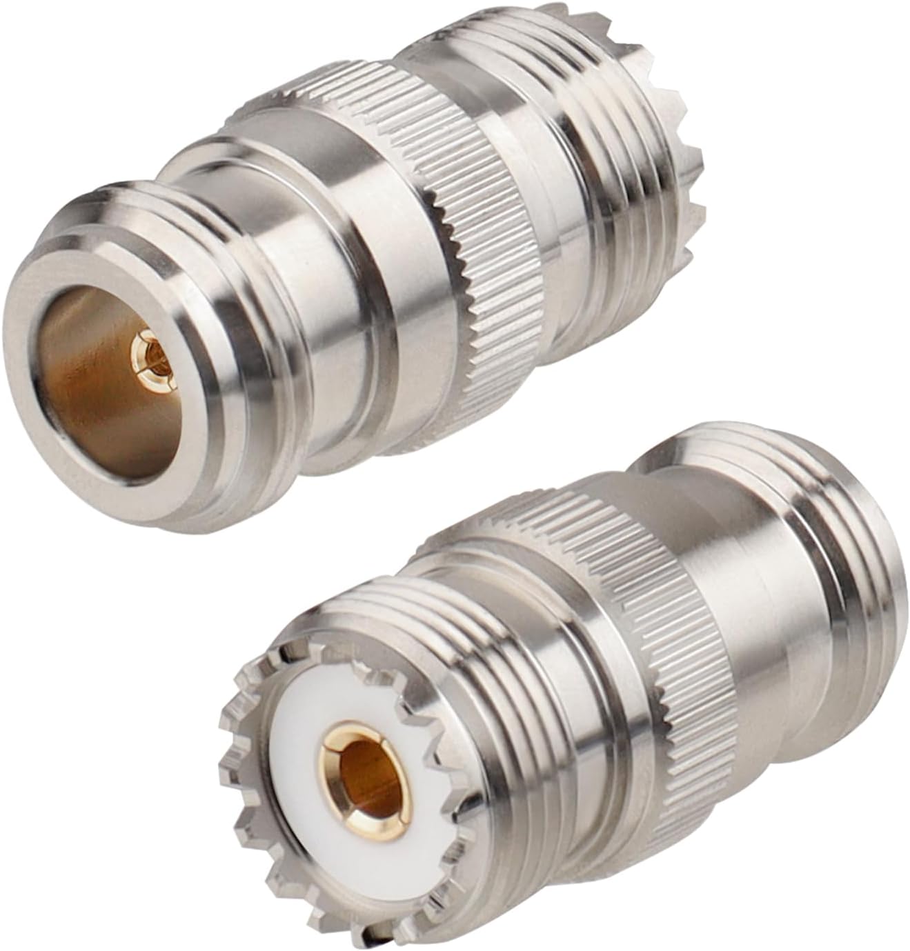 N Female To UHF Female Adapter N to UHF Female Type Coax Coupler – Pack ...