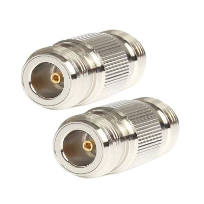 N Male to Dual N Female Adapter | T-Shape N-Type 3-Way RF Coaxial ...