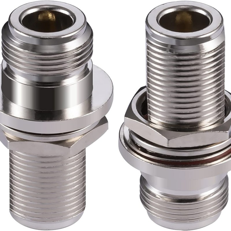 UHF Male to BNC Female Adapter | PL-259 to BNC RF Coax Connector | UHF ...