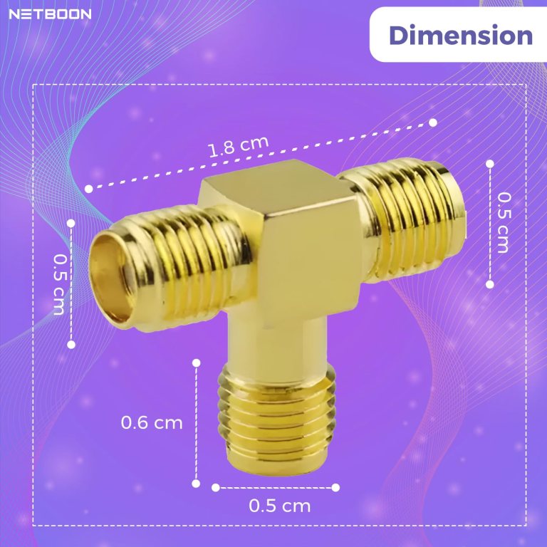 SMA Female to Dual SMA Female RF Coaxial Adapter | SMA Splitter ...