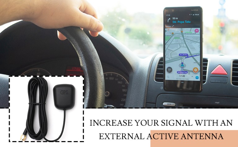 GPS Navigation Antenna | Magnetic Active GPS Antenna with SMA Male ...