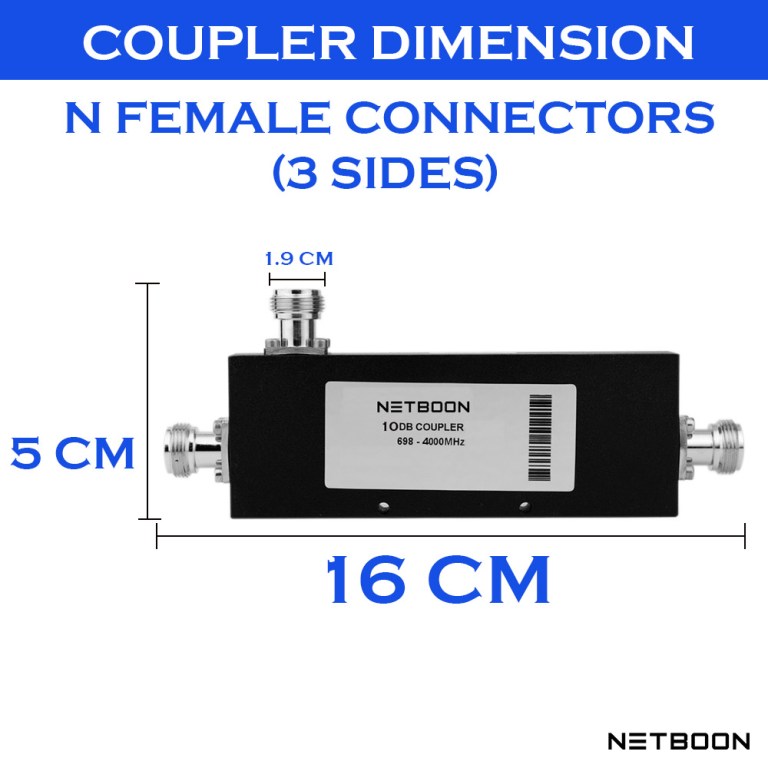 5G Directional 10dB Coupler | Combiner for Antenna, Coax Cables, RF ...