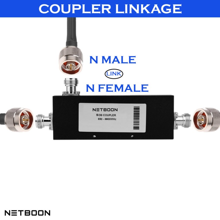 Two Way N Female Type 5dB Coupler | 5G Splitter for Coaxial Cable and ...
