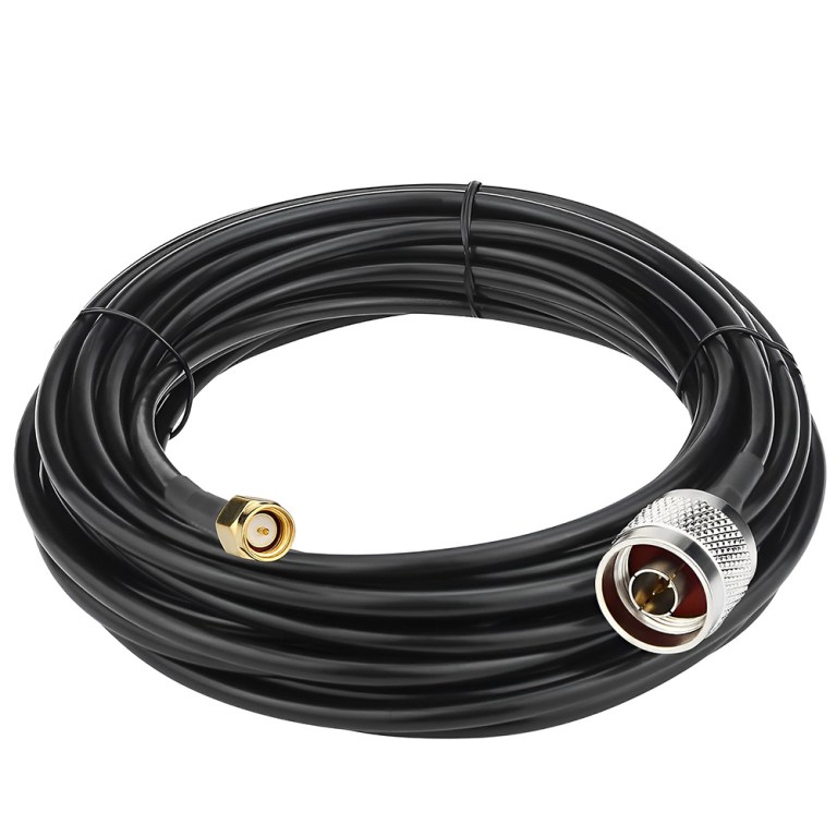 RG 58 Copper Jumper Coax Cable with SMA Male to N Male Connector for ...
