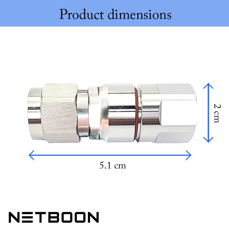 UHF Male Clamp Coaxial Connector | PL259 RF Plug for 1/2″ Half inch ...