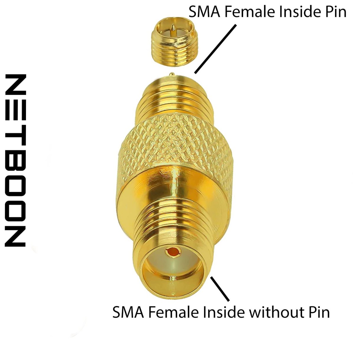 SMA Female to RP-SMA Female RF Adapter Connector | Coaxial Coupler ...