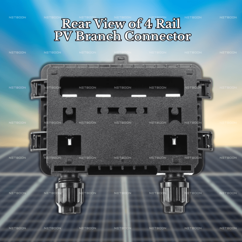 4 Rail Solar Junction Box for Solar Panel System - 4G 5G GSM WIFI ...