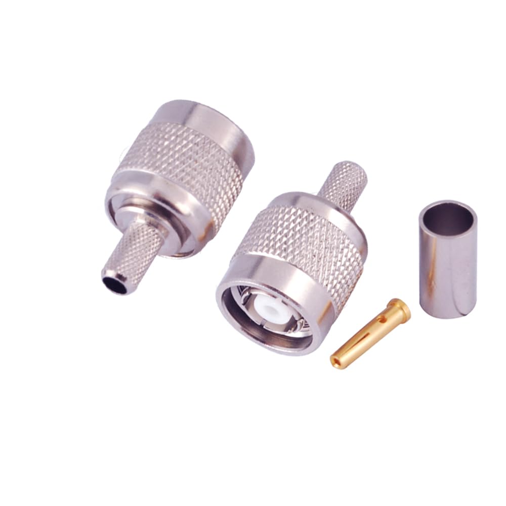 RP-TNC Male Connector for LMR400, HLF400, RG8, RG213 Coaxial Cables ...