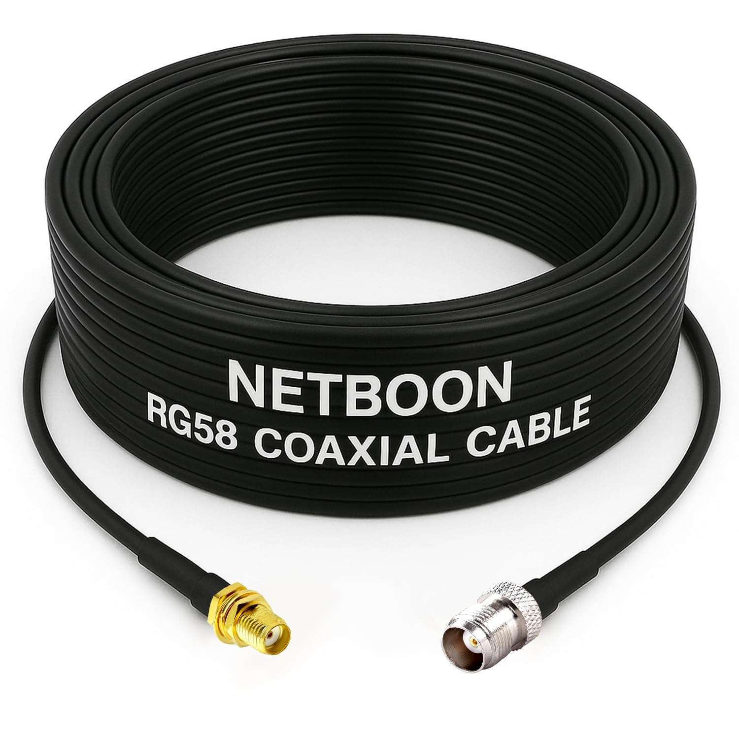 RG58 Coaxial Cable Assembly with SMA Female to TNC Female Connector ...