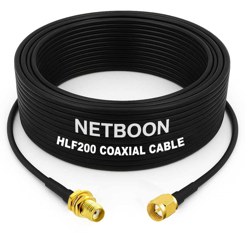 HLF200 RF Coaxial Cable with SMA Female to SMA Male Connector ...