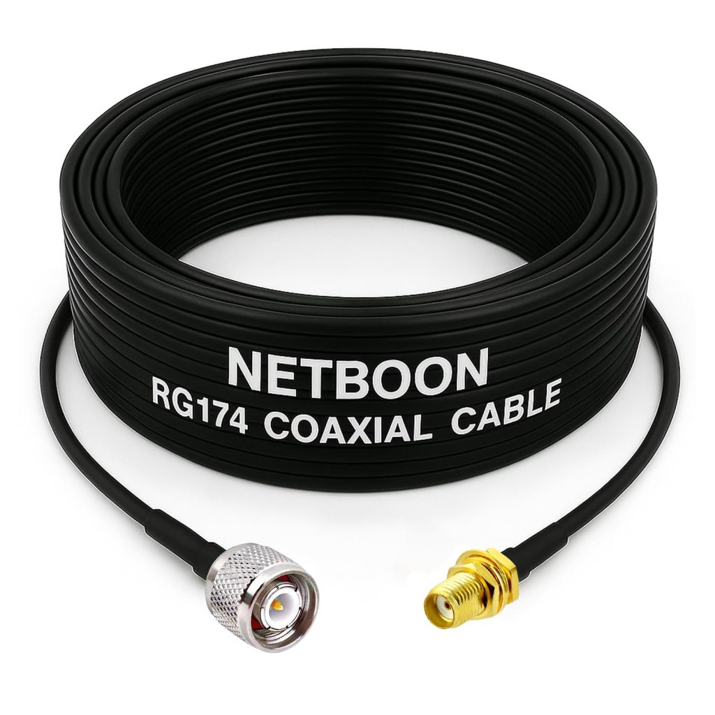 RG174 RF Coaxial Cable with TNC Male to SMA Female Connector | Reliable ...