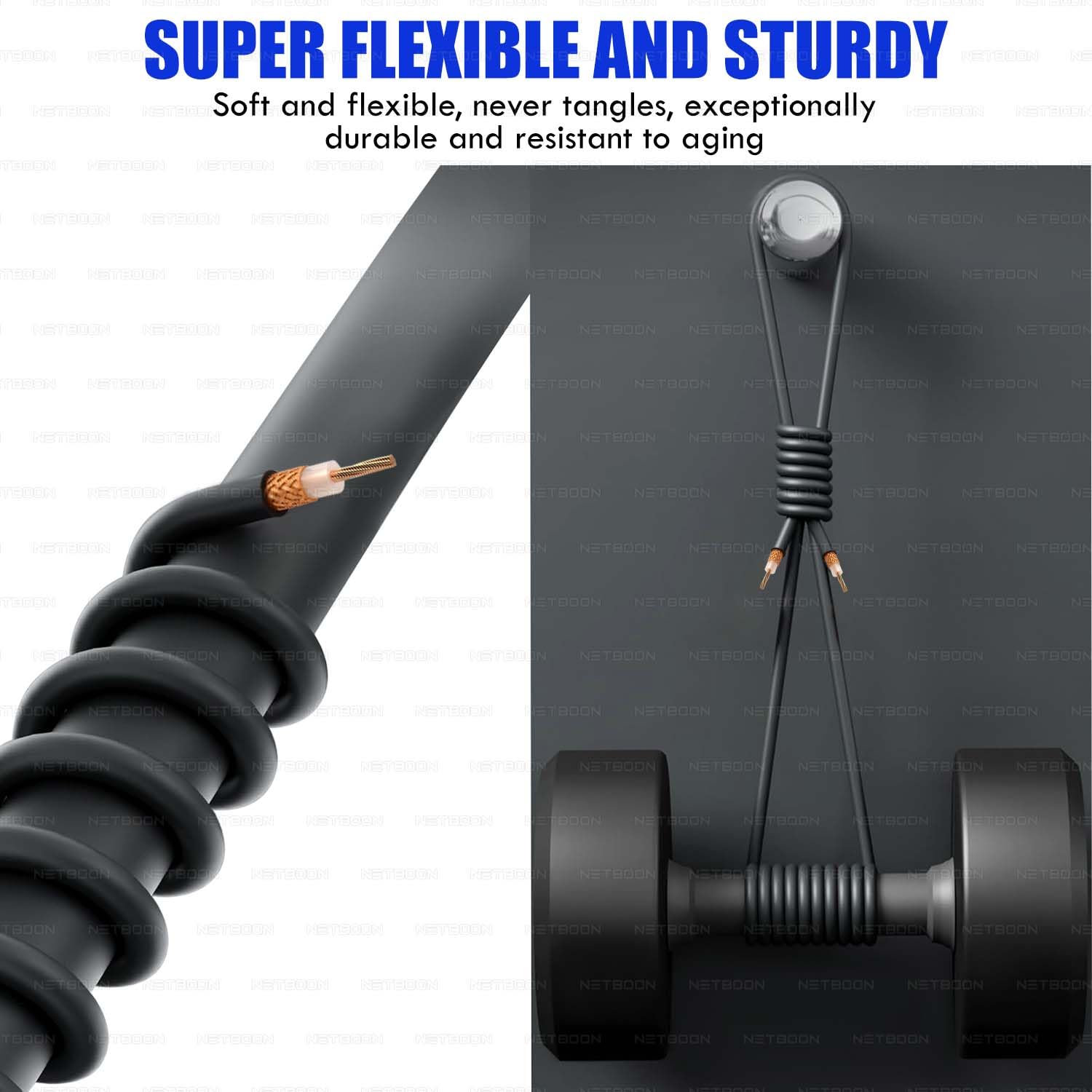 RG174 RF Low Loss Cable with SMA Female Right Angle to TNC Female ...